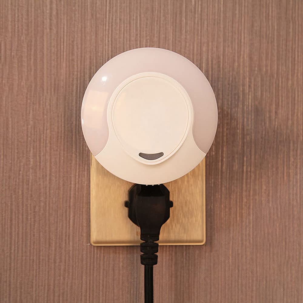 SEIBES Nightlight,Light-Sensing Night Light, Bright When Dark, Warm Light, 0.7W, Suitable for Babies, Children, Children's Rooms, Corridors (1 Pack)