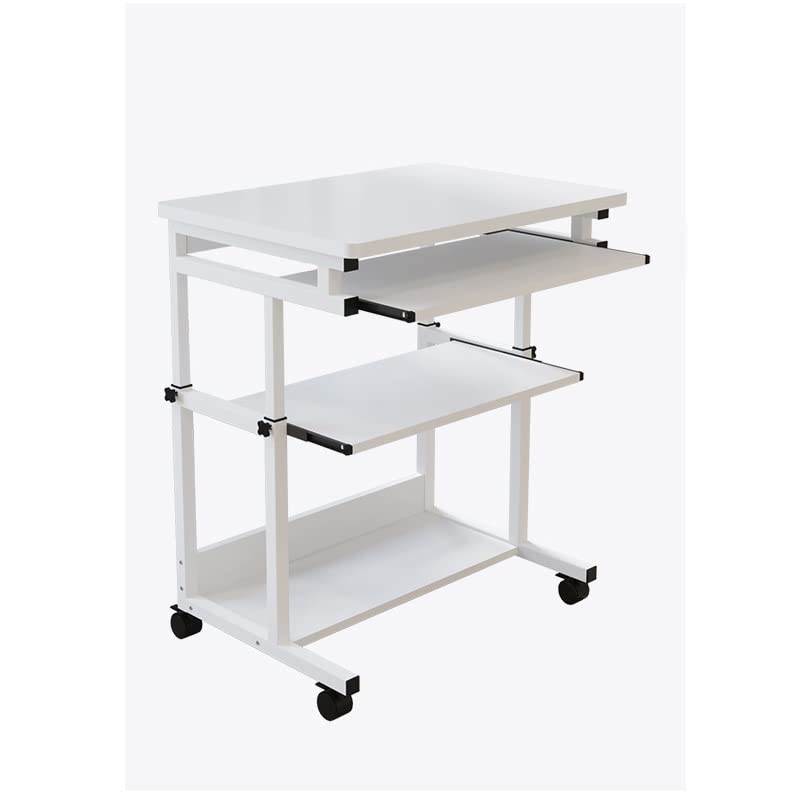 SCKTFS Removable Bedside Computer Desk Place The Printer Table Lazy Lifter Office Small Computer Desk (Color : E, Size : 60 * 48CM)