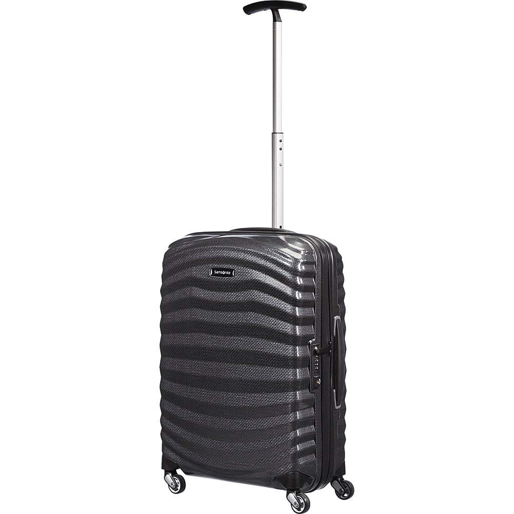 Samsonite Label Lite Shock 20" Carry-On Hardside Spinner (Black, One Size)