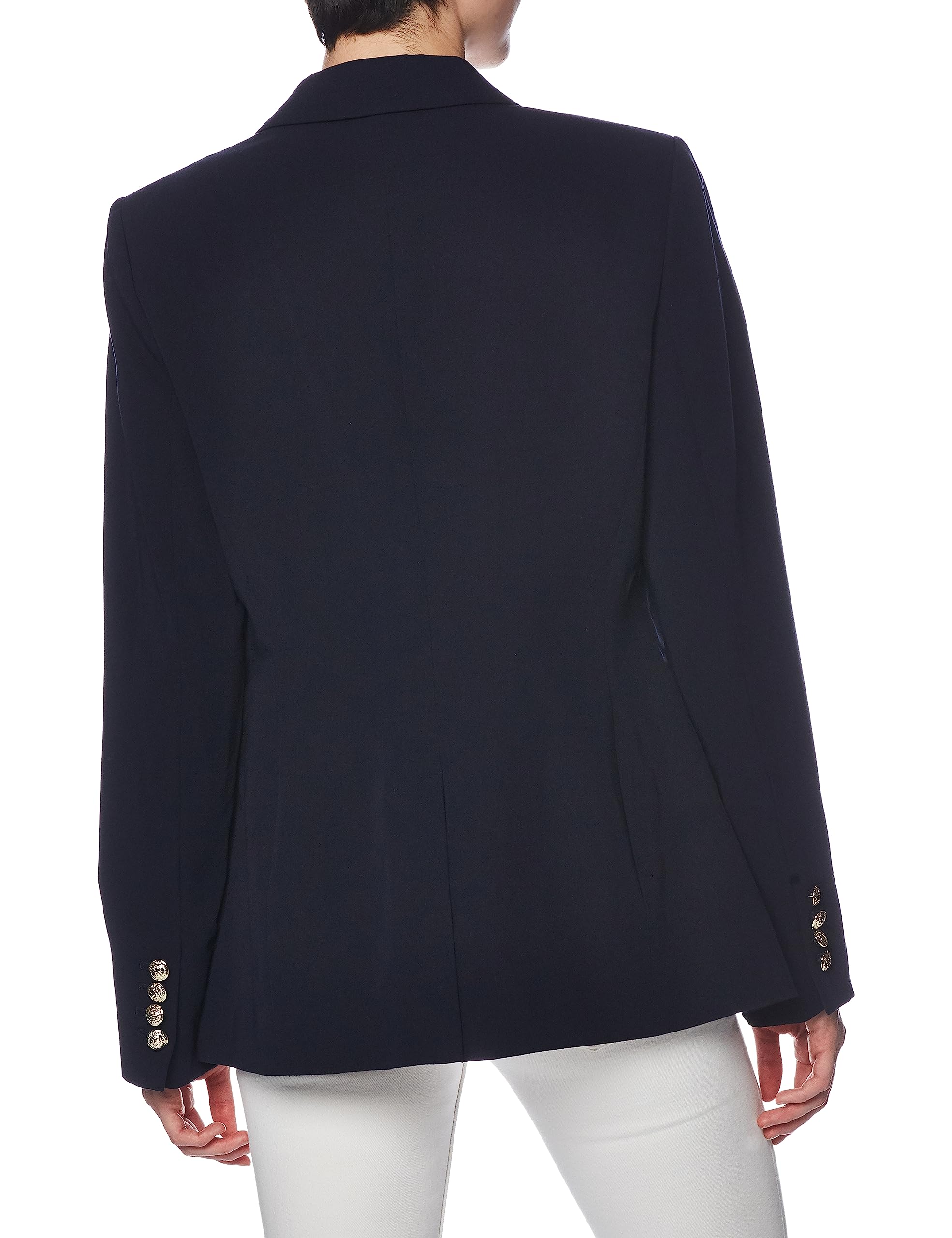 Tommy Hilfiger Women's Blazer β Business Jacket with Flattering Fit and Single-Button Closure, Deep Midnight, 16