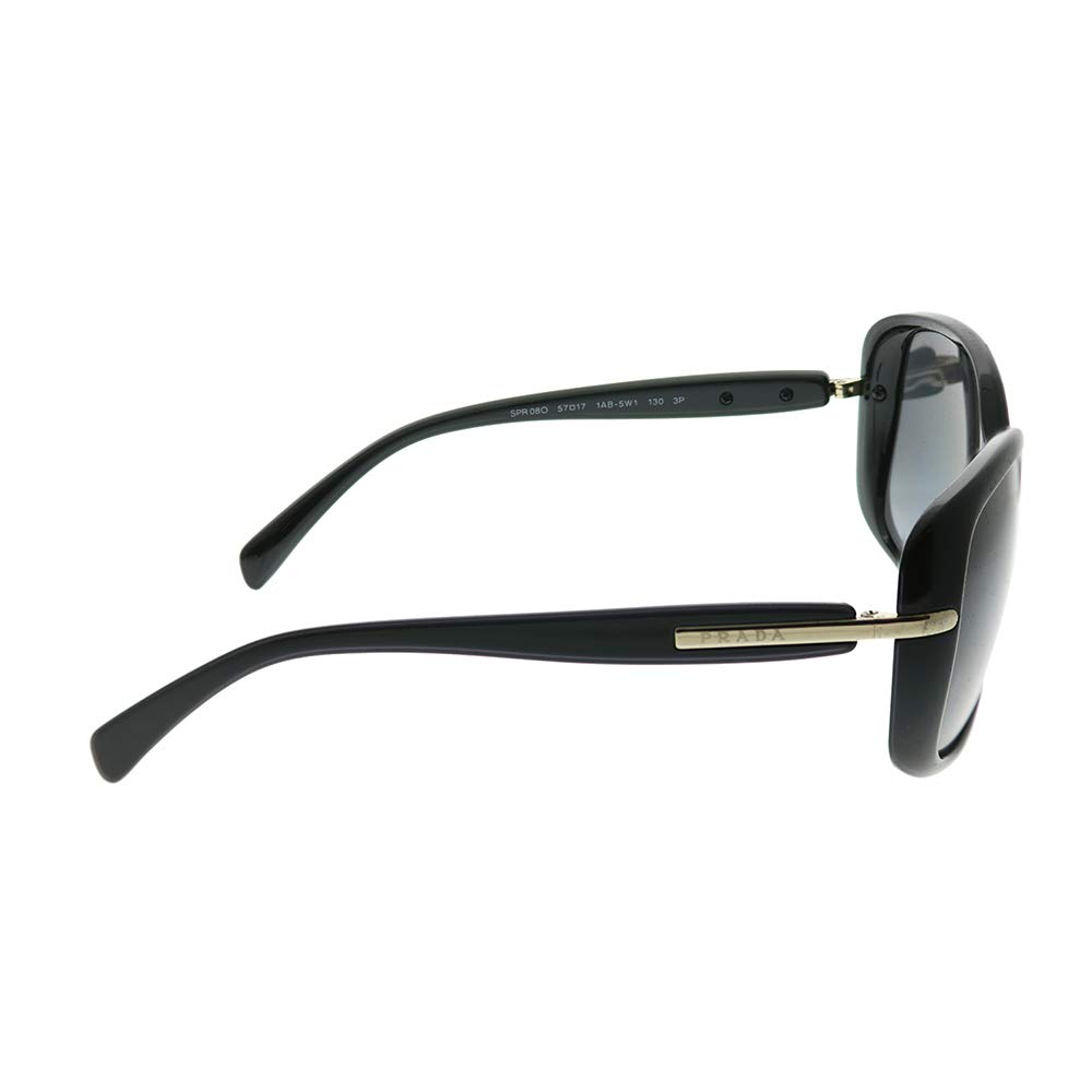 Sunglasses Prada PR 8 OS 1AB5W1 BLACK, 57-17-130