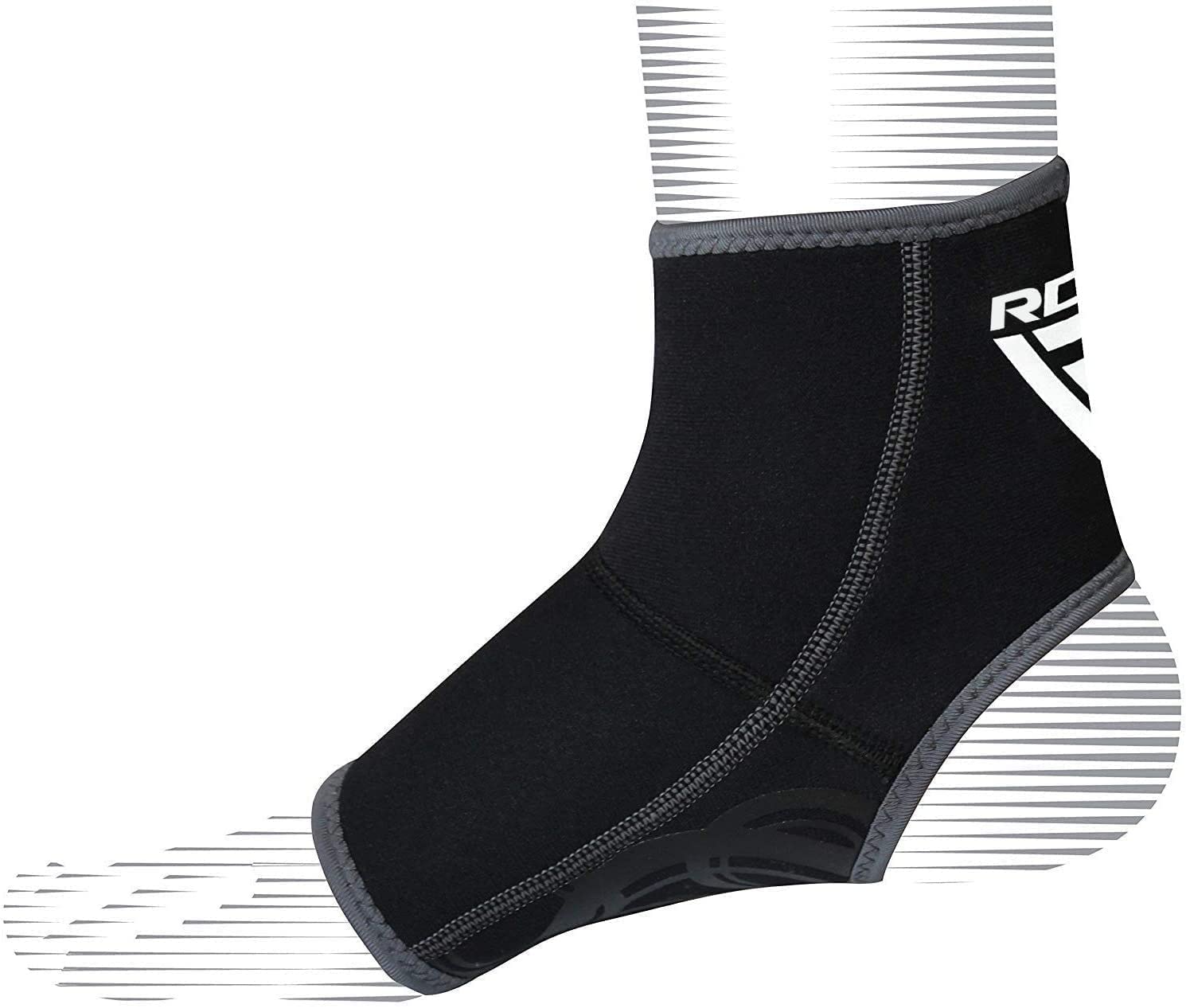 RDX Ankle Support Neoprene Brace Foot Guard MMA Pad Protector Achilles Tendon Pain Support (SOLD AS SINGLE ITEM)