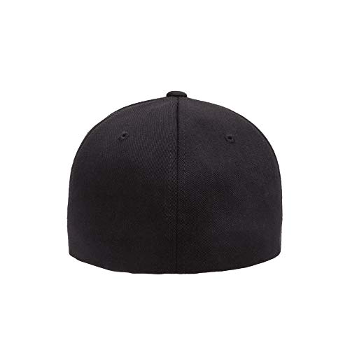The Pride American Flag hat Flexfit Men Women Premium 3D Patch Baseball Cap for Men Women: Designed in USA (US6277-MatteBK, Large)