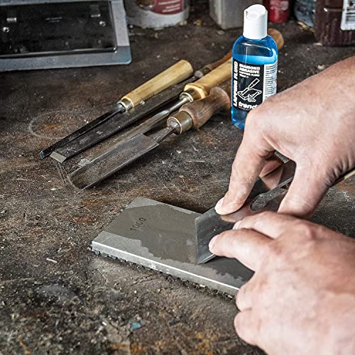 Trend Complete Diamond Sharpening Kit with 2x Diamond Bench Stones & Lapping Fluid, Honing Compound & Leather Strop, Accessories & Sharpening Solutions Guide, DWS/KIT/E