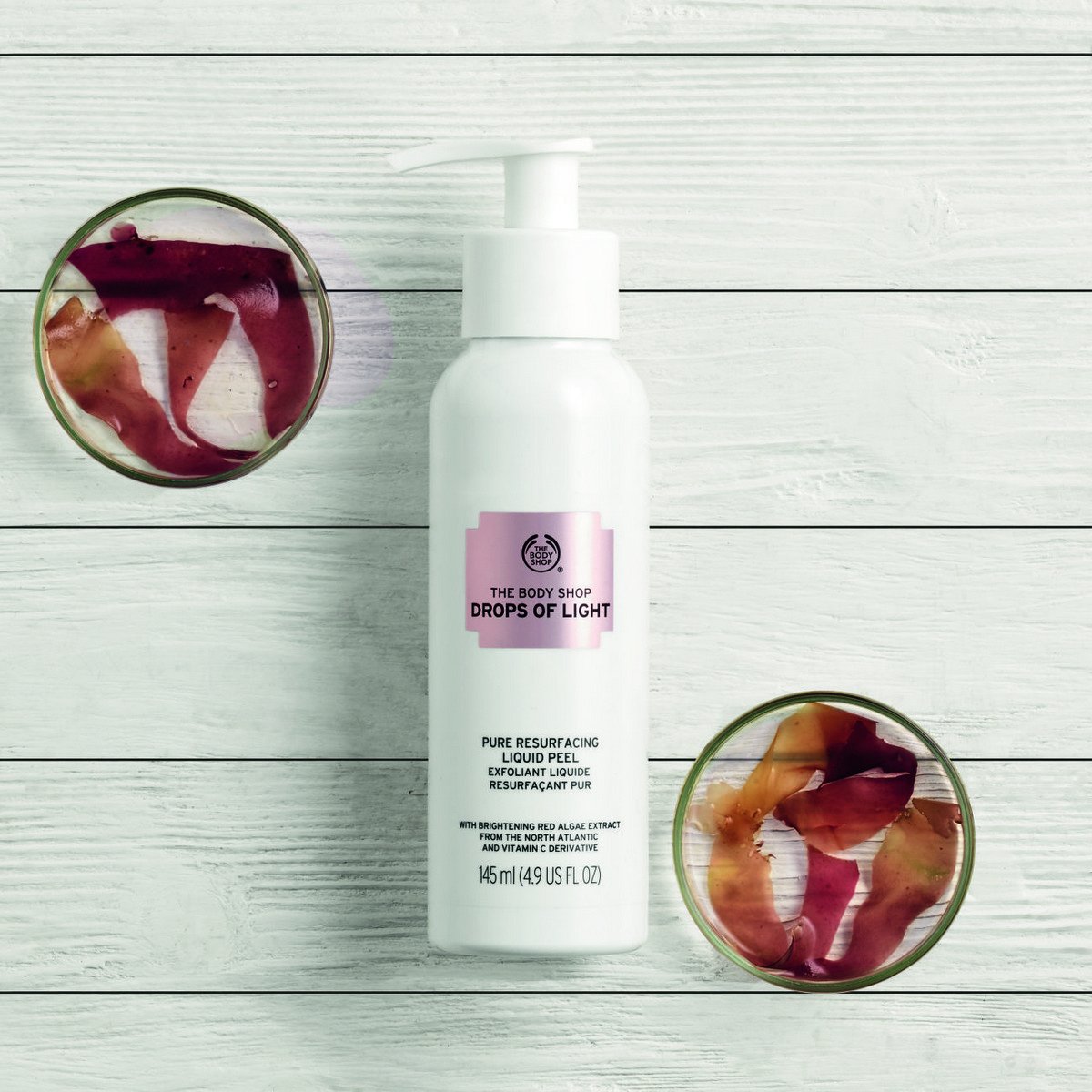 The Body Shop Drops of Light Pure Resurfacing Liquid Peel, 145ml