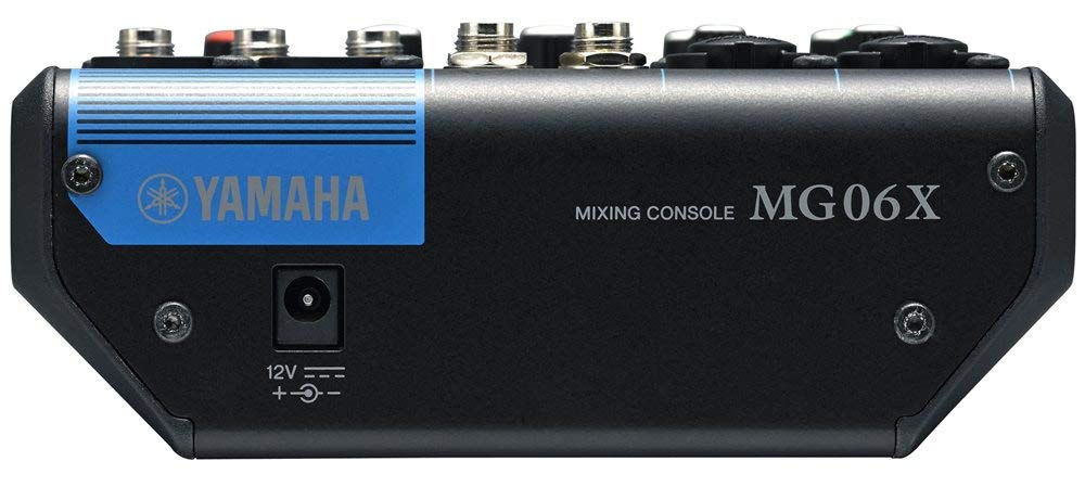 Yamaha Mg06X 6-Input Compact Stereo Mixer With Effects (Renewed)