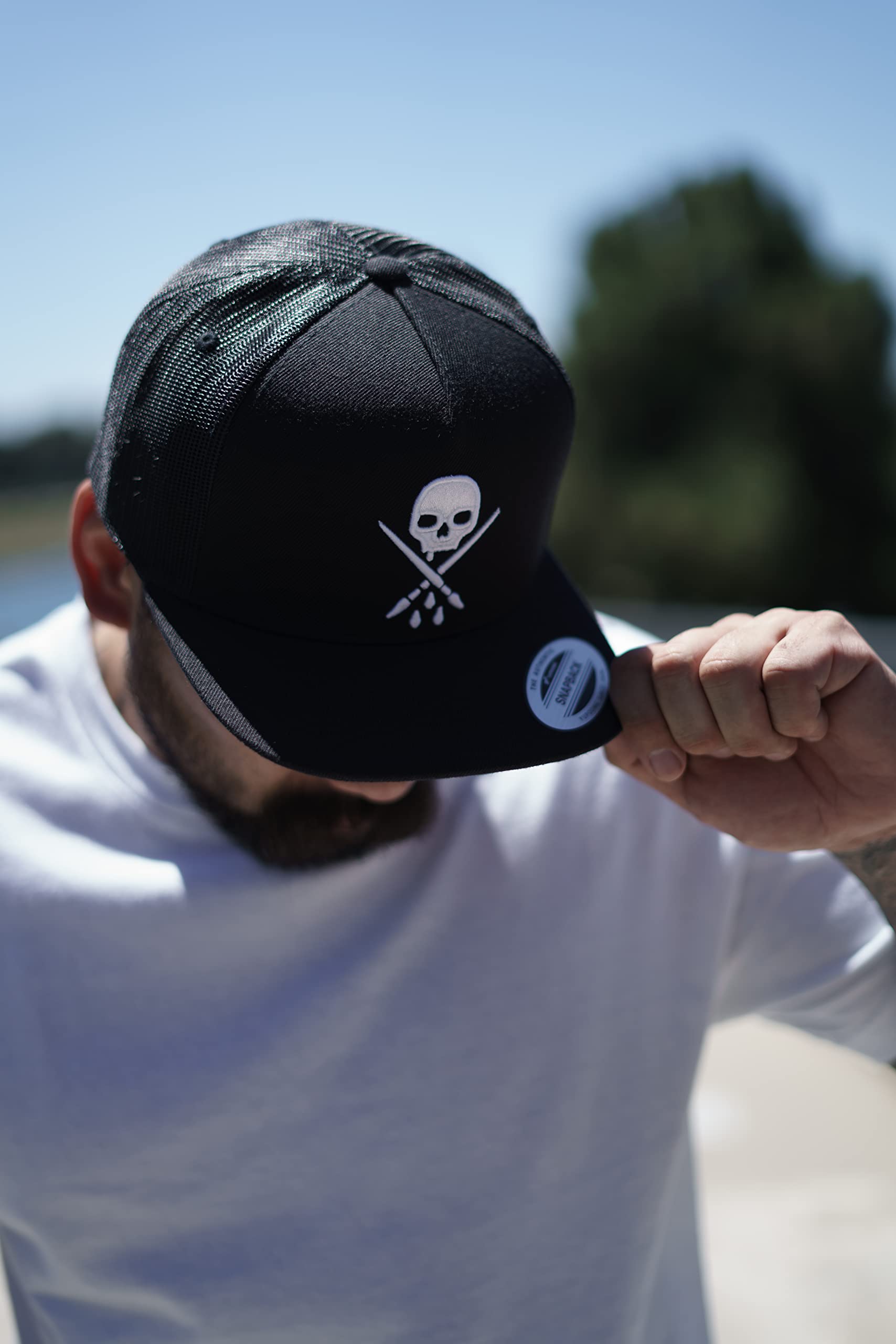 Sullen Heavy Snapback Tattoo Lifestyle Hat (Black)