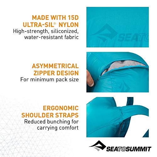 Sea to Summit Ultra-Sil Nano Ultralight Day Pack, 18-Liter, Pacific Blue
