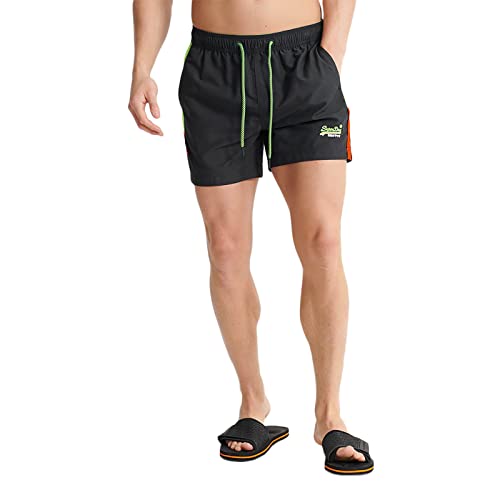 Superdry Mens Beach Volley Swim Shorts Darkest Navy Size L