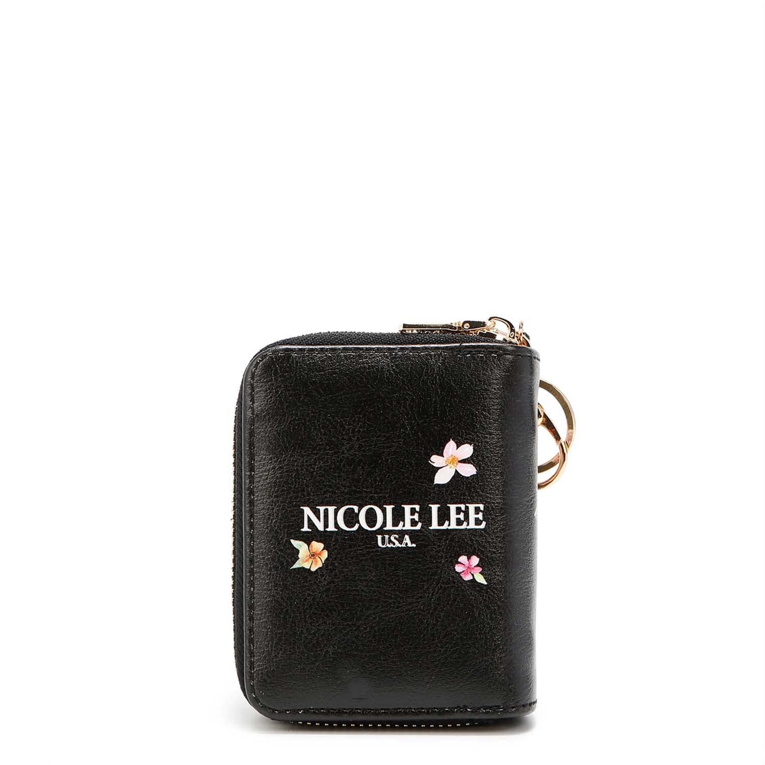 PRT6319 DREAM OFFALL COLORS DOUBLE ZIP ACCORDION CARD HOLDER