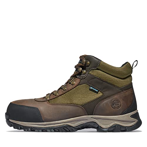 Timberland PRO mens Keele Ridge Steel Safety Toe Waterproof Industrial Hiker Work Boot, Brown, 10.5 US