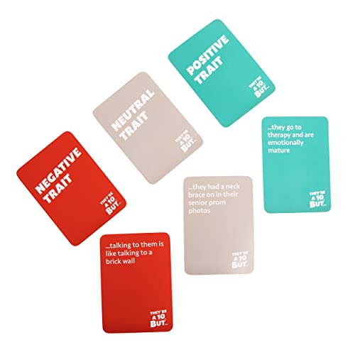 They're a 10 But...The Hot or Not Party Game - Fun Card Games for Adults by What Do You MemeĀ®