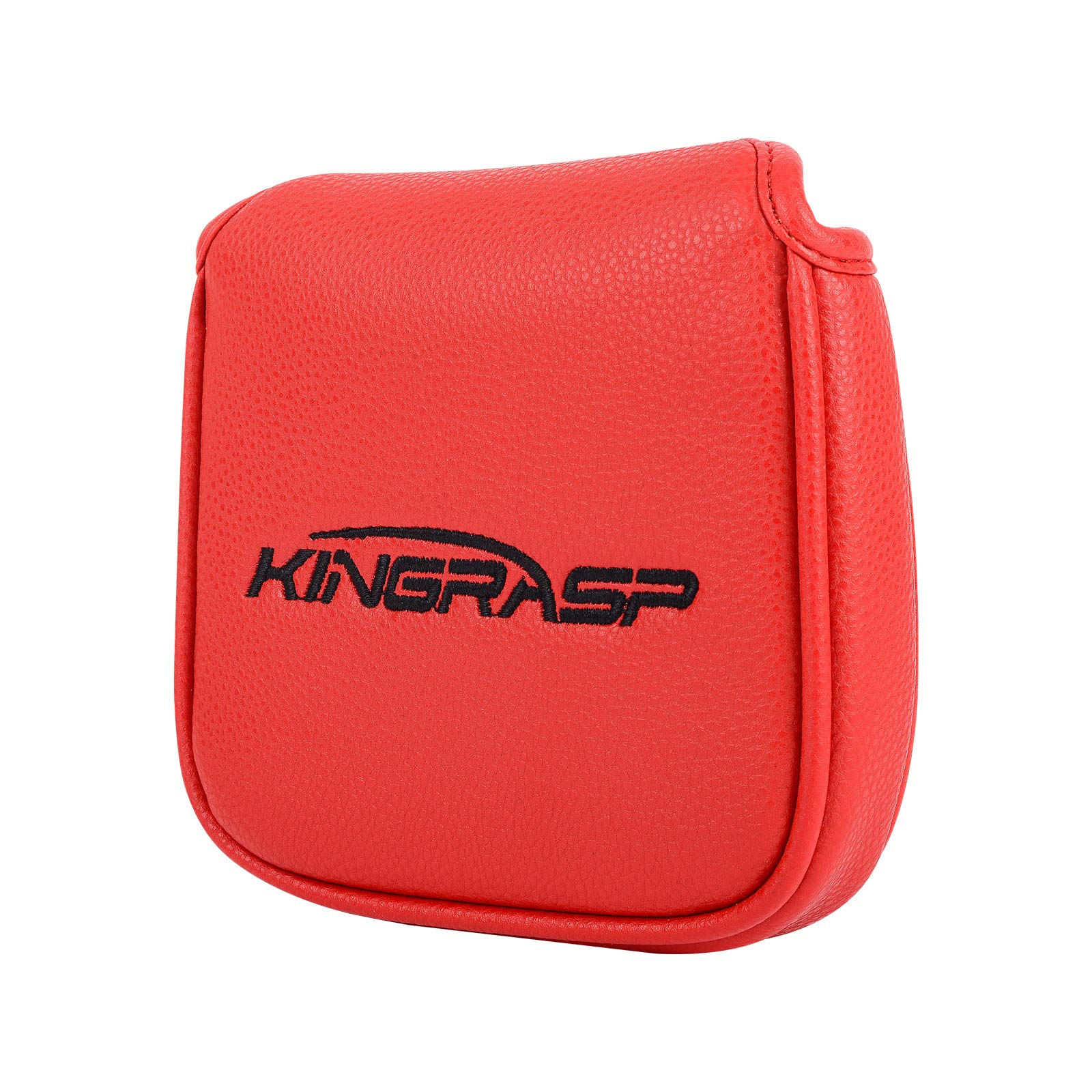 Wujiang Golf Putter Cover-Golf Putter Head Cover Magnetic Buckle (red)