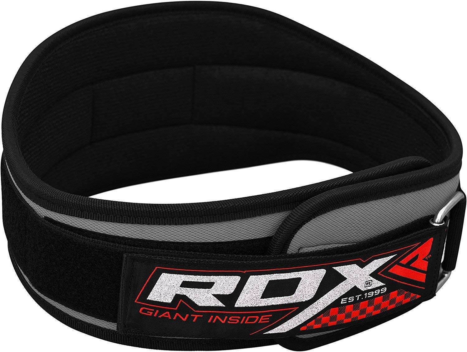 RDX Weight Lifting Belt for Gym Fitness Training, Neoprene Padded Belt with 4.5 Lumbar Back Support, Great for Bodybuilding, Training, Powerlifting, Deadlifts Workout & Squats Exercise