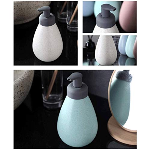 Soap Dispenser Foaming Hand Soap Dispenser Ceramics Soap Foam Dispenser (23.7oz) Big Capacity Soap Dispenser Refillable and Eco Friendly Bathroom Soap Dispenser (Color : Gold)