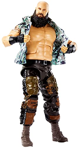 WWE MATTEL Braun Strowman Elite Collection Series 86 Action Figure 6 in Posable Collectible Gift Fans Ages 8 Years Old and Up