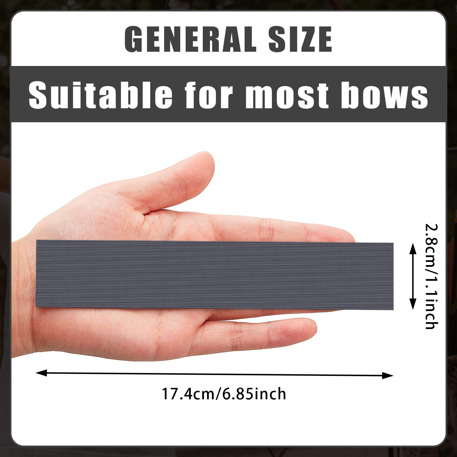 String Silencer Bow Noise Recurve Bow String Whiskers Silencers Noise Cancelling for Recurve Compound Bow (4)