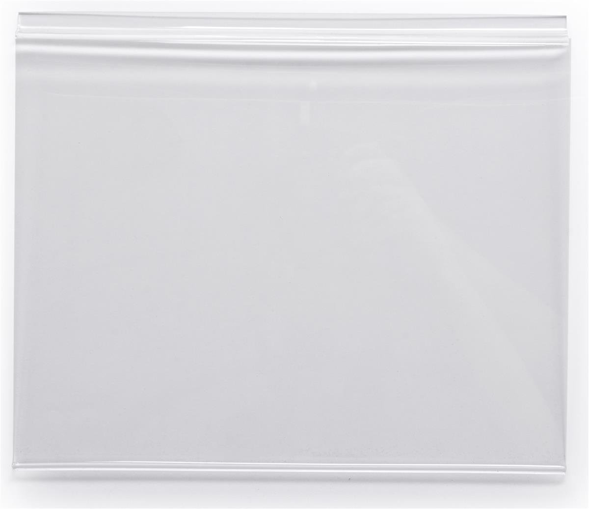 Set of 10, Slat Wall Sign Frames for 11x8.5 Graphics - Clear Plexiglas