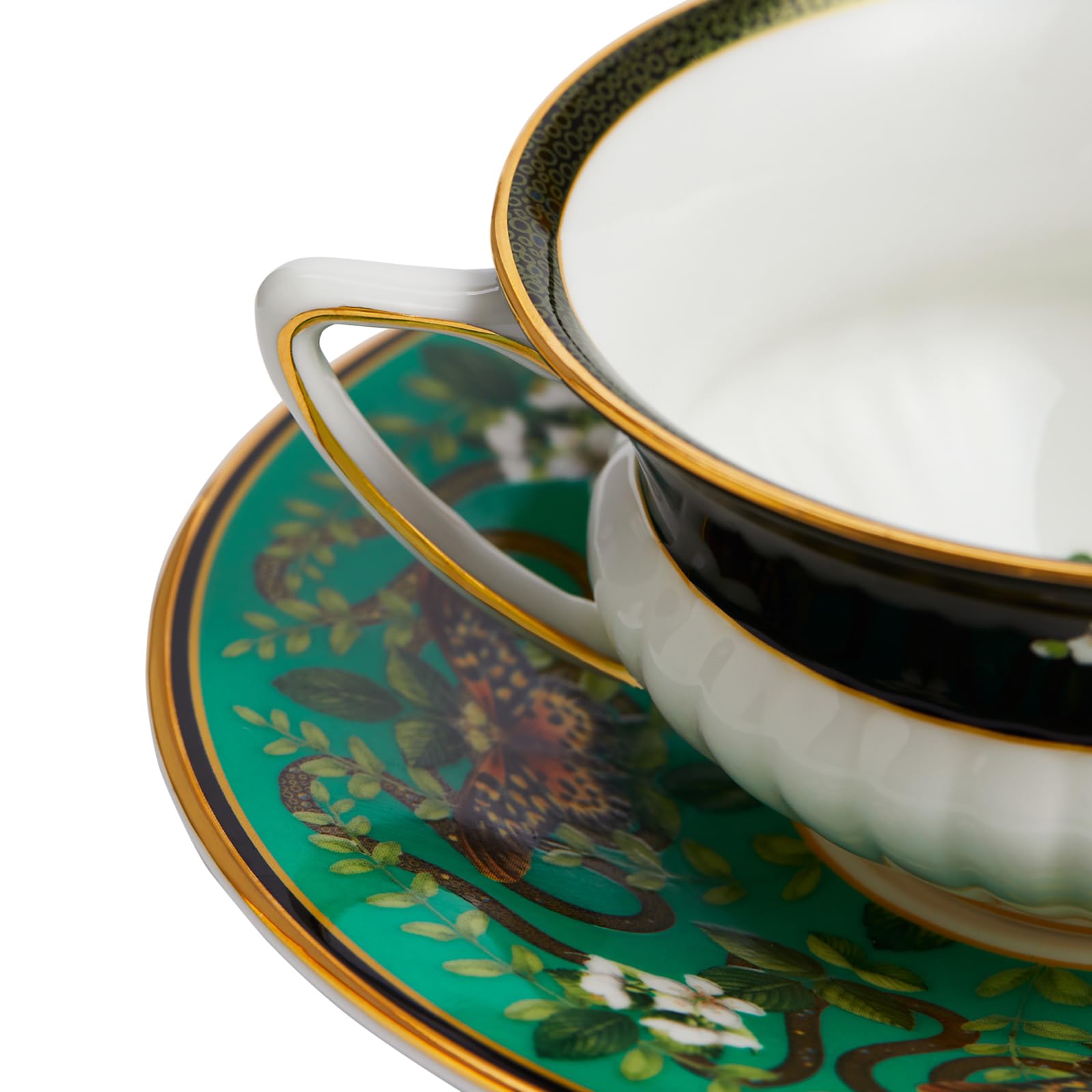 Wedgwood Wonderlust Emerald Forest Teacup & Saucer