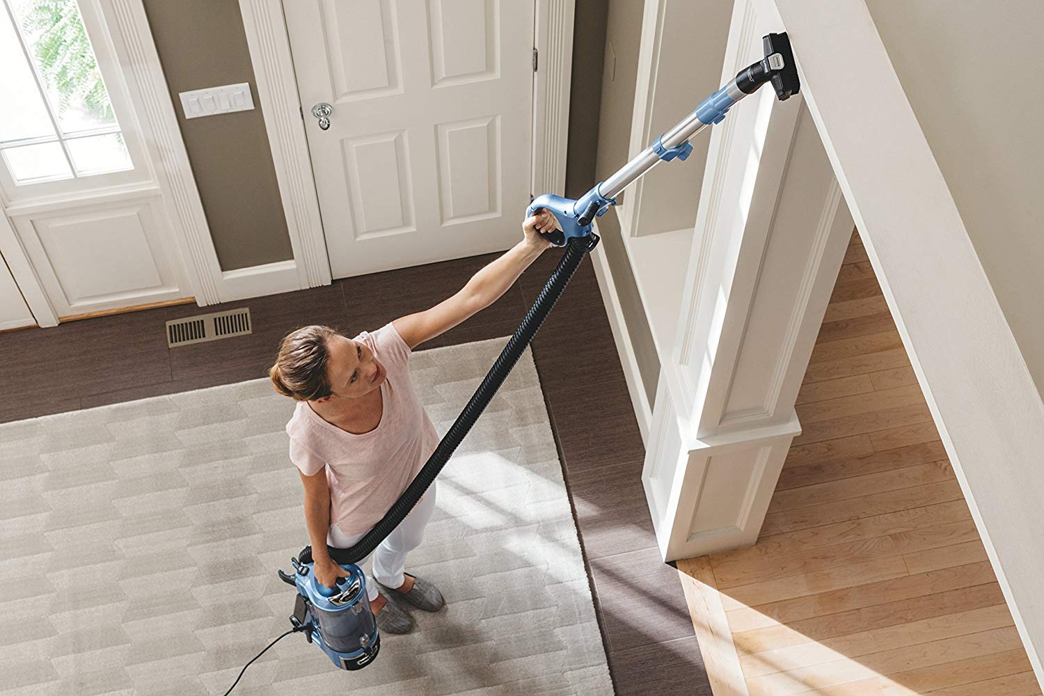 Shark Rotator Pro NV640BLREF XL Upright Vacuum, Blue (Renewed)