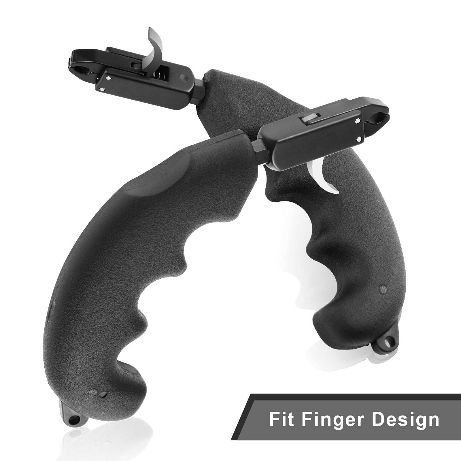 Thumb Bow Release Grip,360° Reliable Archery Handle Thumb Caliper Bow Arrow Release Grip for Compound Bow Archery Release Aid