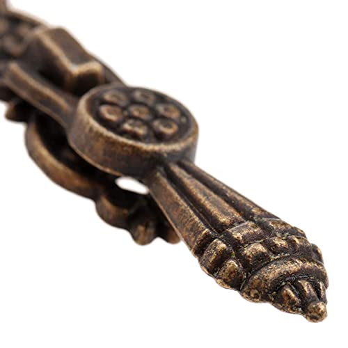 UNCRON Cabinet Handles,Drawer Handles,Dresser knobs,Hanging Pulls 2Pc Antique Furniture Handle Drawer Pull Cabinet Drawer Handle and Knob Kitchen Door Handle Furniture Knobs Wood Box Pull Handle
