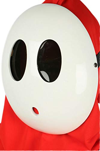 Shy White Mask Halloween Mask Cosplay Costume White Resin