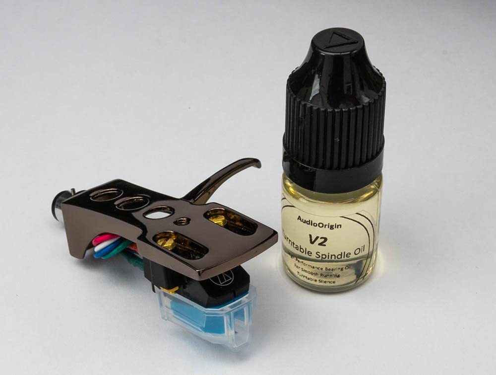 Titanium Headshell, AT-VM95, Cartridge, Stylus, Oil for Technics SL1200, SL1210, SL1600, SL1610, SL1700, SL1710, SL1800, SL1810, SL3200, SL3300, SL3350