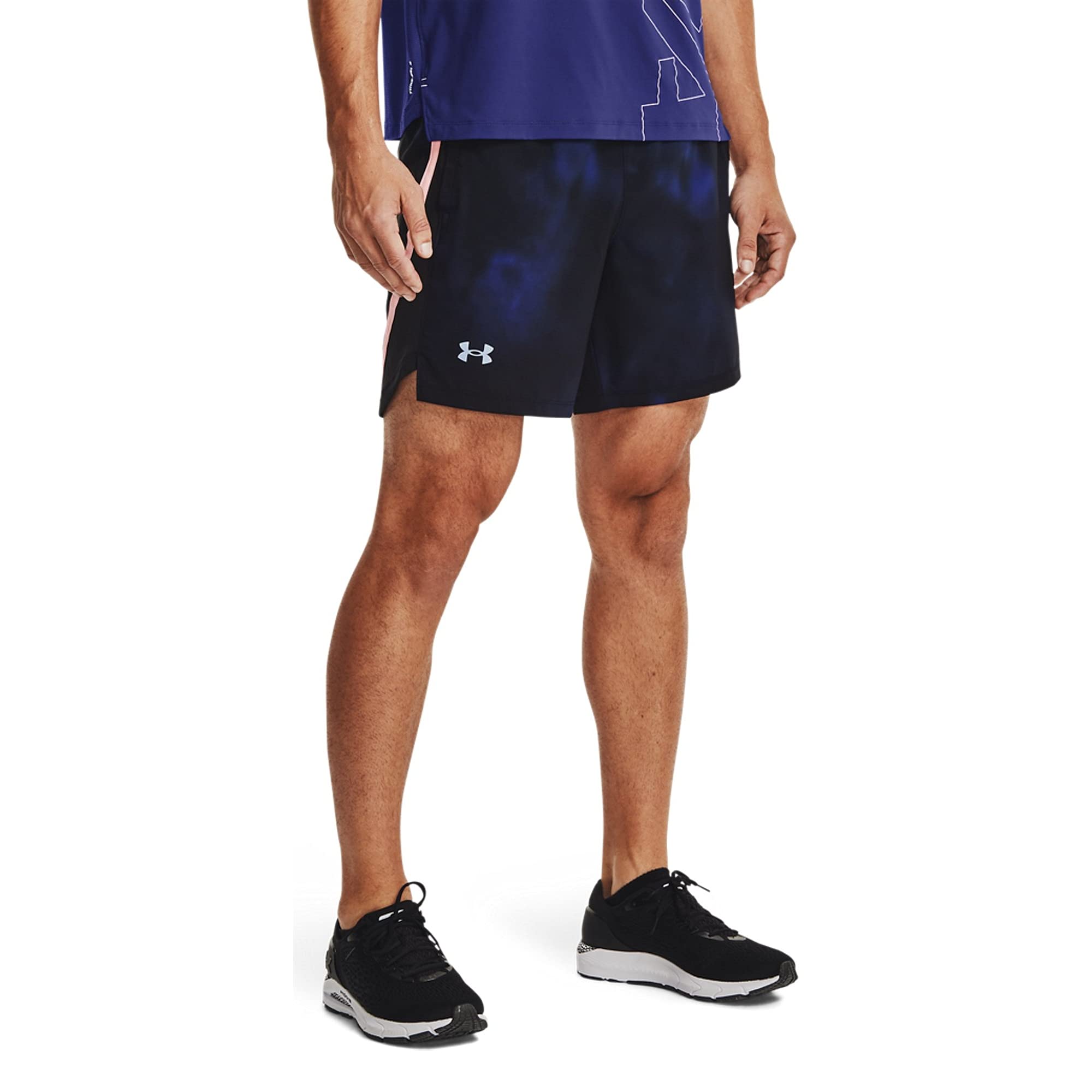 Under Armour Men's Launch Run 7-inch Printed Shorts