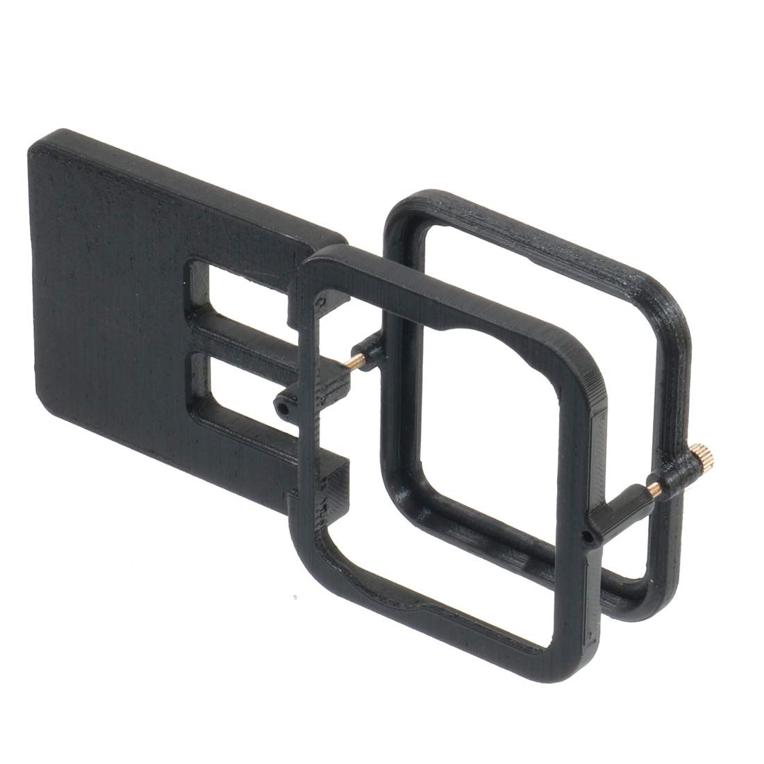 XT-XINTE Switch Action Camera to Gimbal Adapter Mount Plate Compatible for GoPro MAX 360/DJI Osmo Mobile 4 3 OM4/Zhiyun/Moza Handheld Stabilizer (3D Printed Plastic)