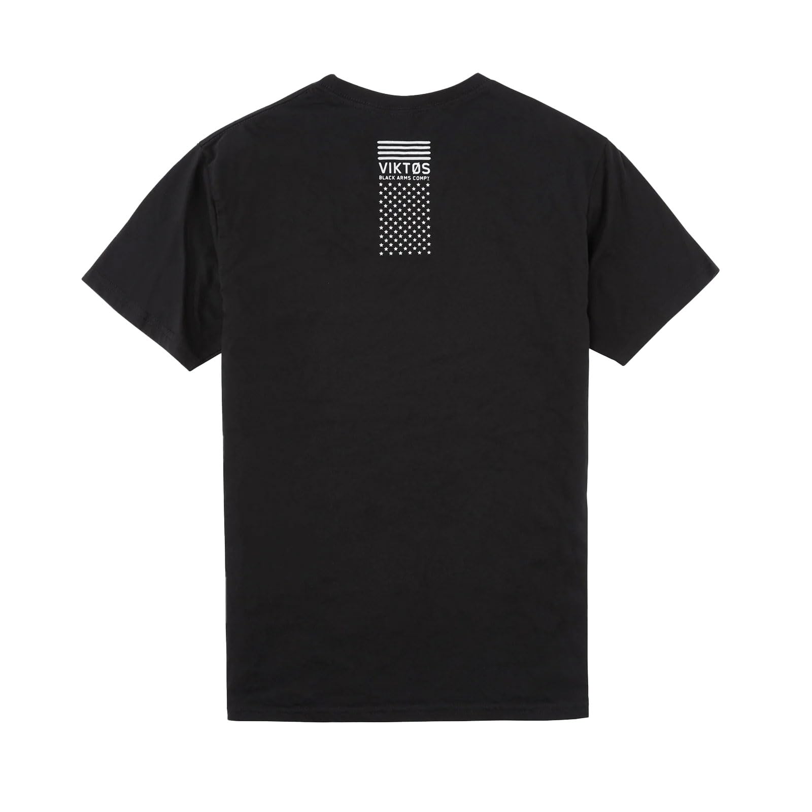 VIKTOS Men's Breathable Lightweight Soft Cotton/Polyester Shooting Short Sleeve Block Tee Shirt, Black, 2XL