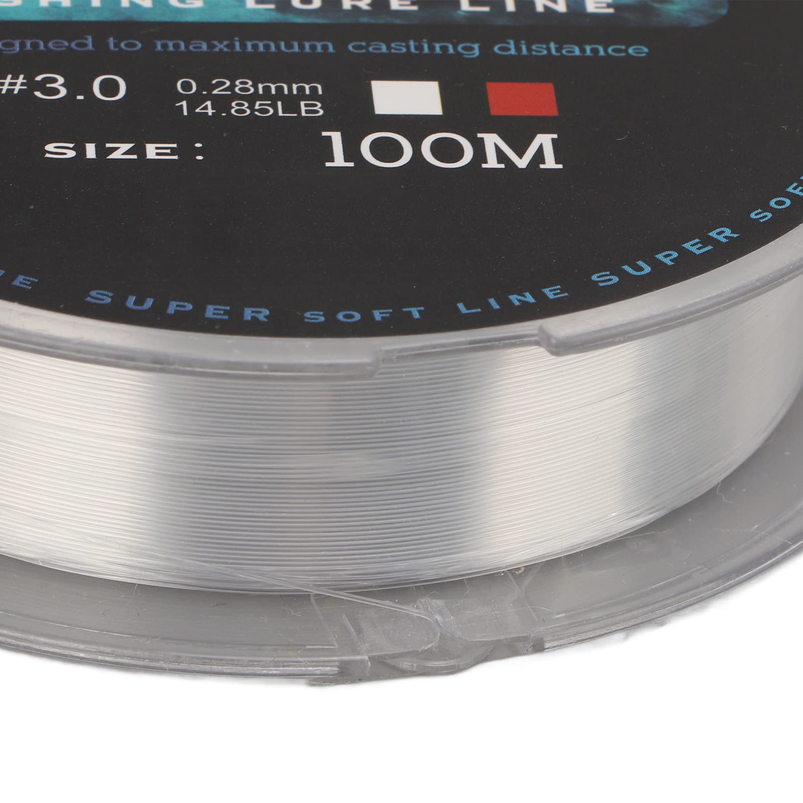 Super Strong Fishing Line, 100M Nylon Fishing Line High Strength Durable Lightweight for Pool Fishing(#3)