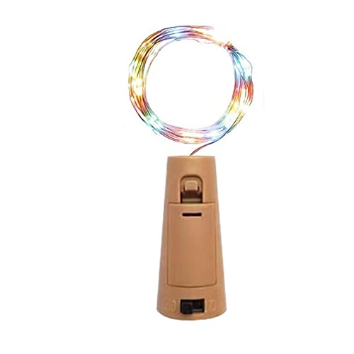 Shakven Cork Bottle Lights - 6.5ft Battery Operated The Fairy Mini Copper Wire Cork Lights,Mini String Light for DIY Wedding Christmas Holiday Home Party Decoration