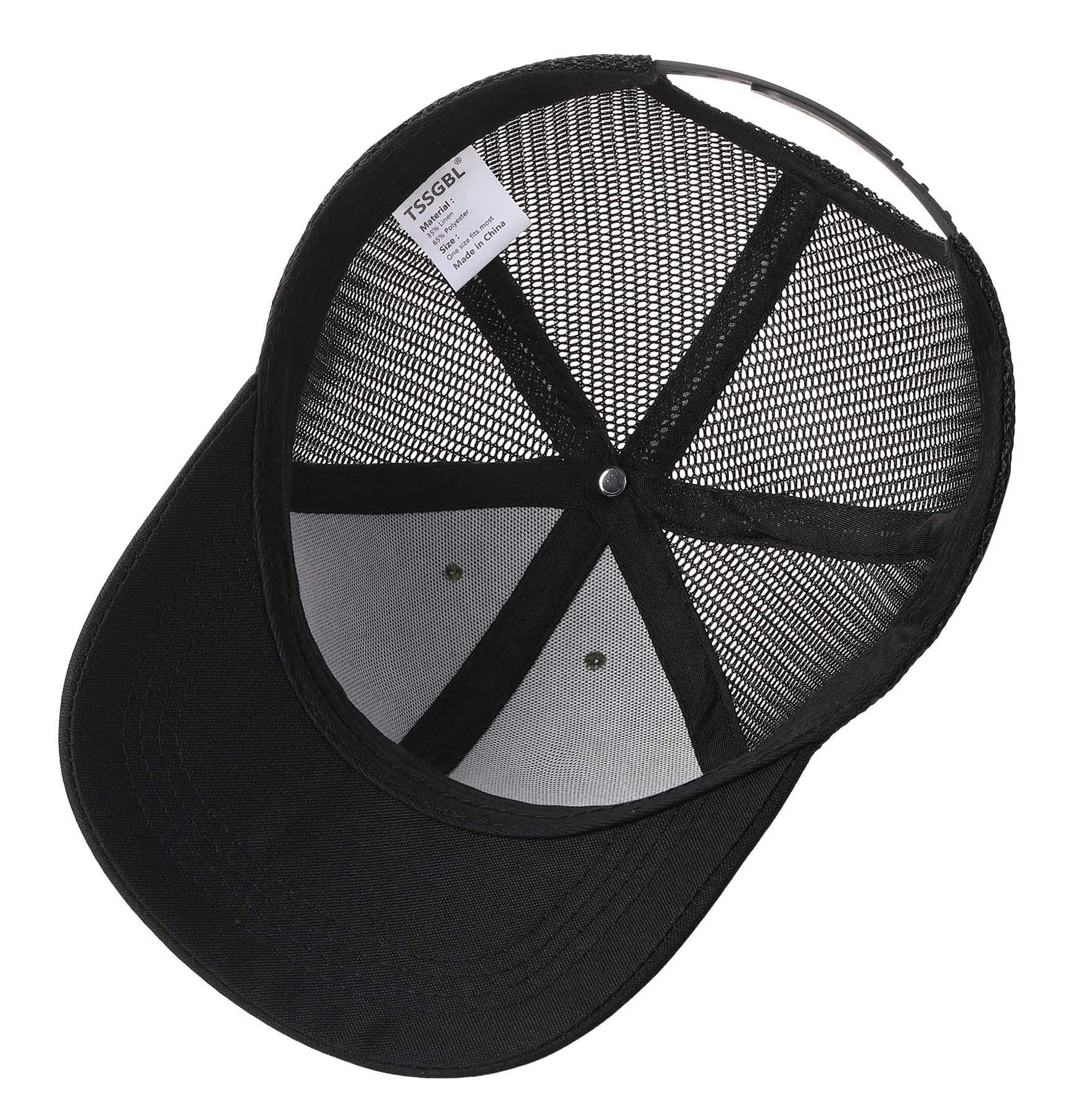 TSSGBL Adjustable Plain Blank Ball Caps for Women Men Black Coffee