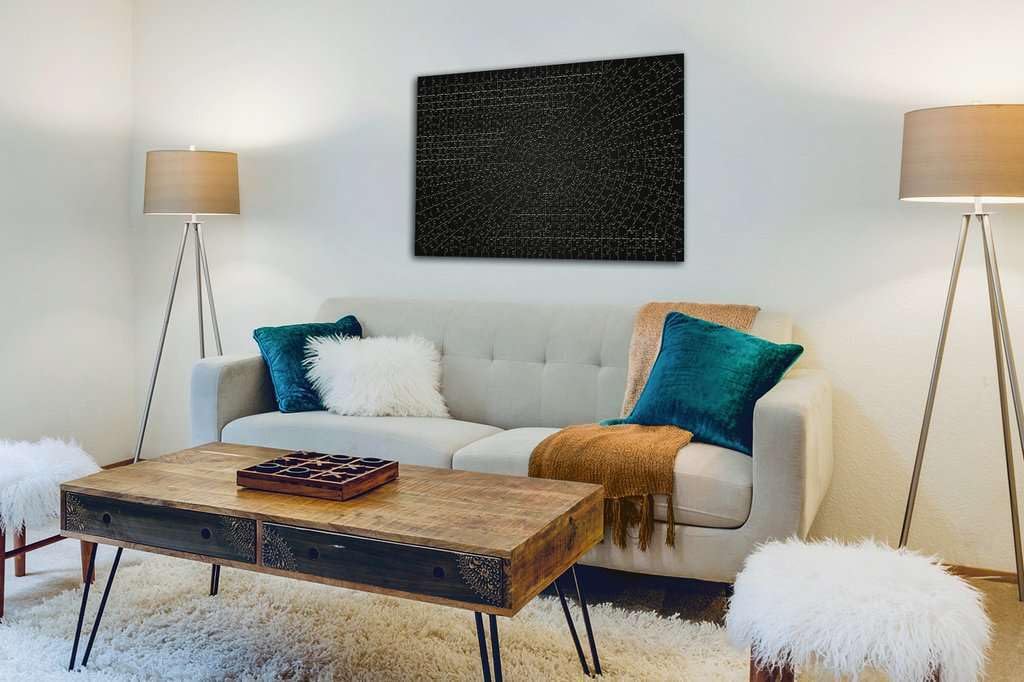 Ravensburger Krypt Black Puzzle - Unique 736-Piece Challenge for Adults | Softclick Technology for Perfect Fit | Engaging Spiral Cut Design | Quality Craftsmanship | Ideal for Relaxation or Gifting