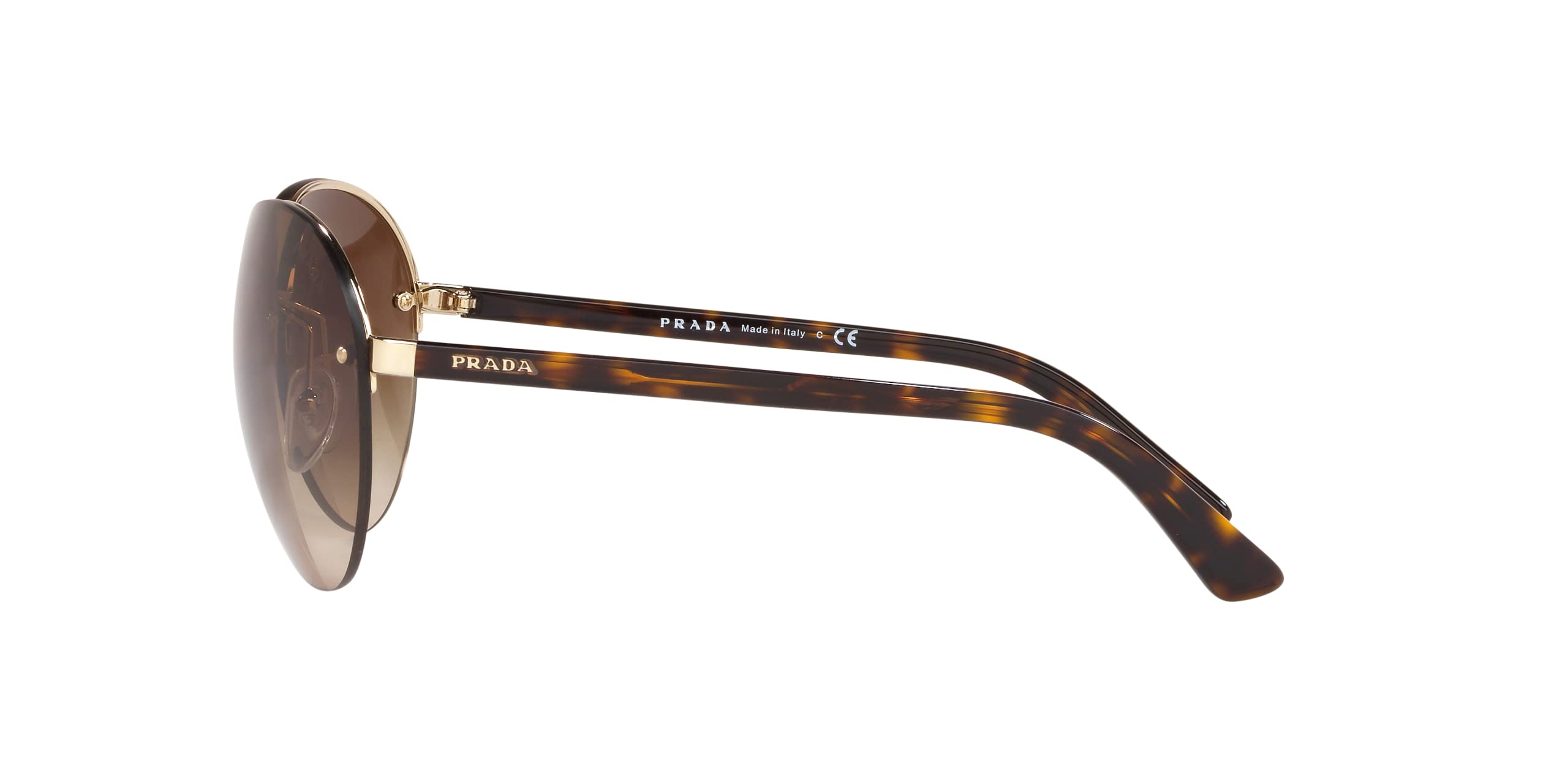 Prada HERITAGE PR68VS Sunglasses ZVN6S1-61 -, Brown Gradient PR68VS-ZVN6S1-61