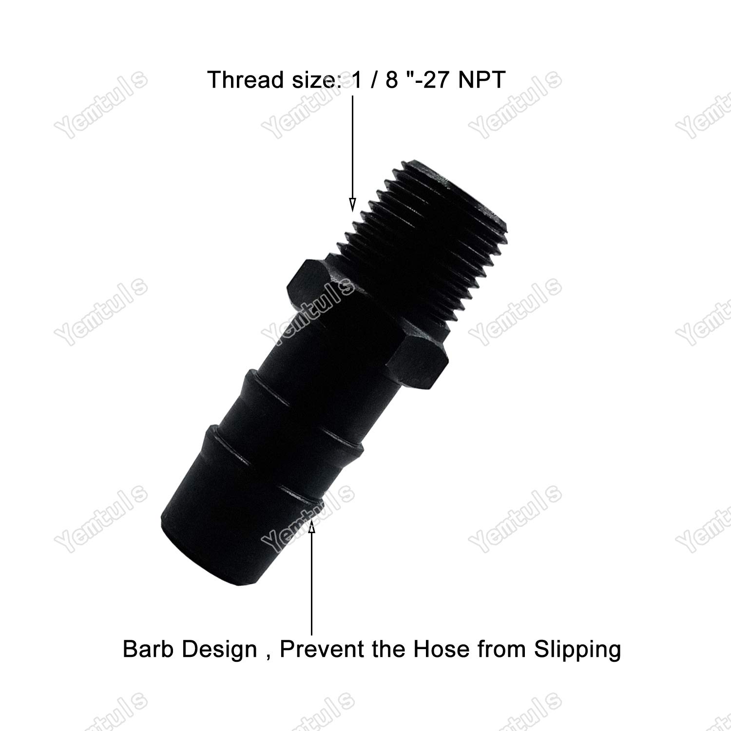 Yemtuls 6604 Transmission Fluid Fill Adapter - Compatible with Ford 5R55W & 5R55S Transmissions/Replacement Tool for Ford 307-437 & OTC 6604 Tools Includes 304 Stainless Steel Clamp