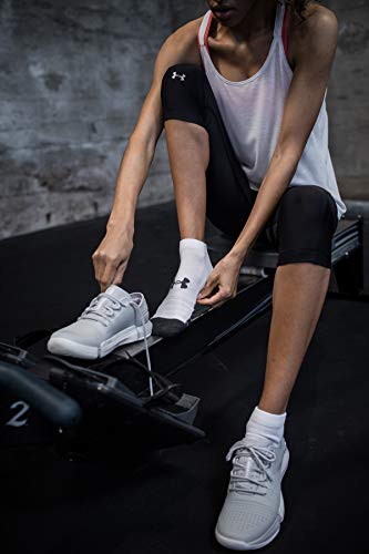 Under Armour Adult Performance Tech Low Cut Socks (3 and 6 Pack) , White (6-Pairs) , Large