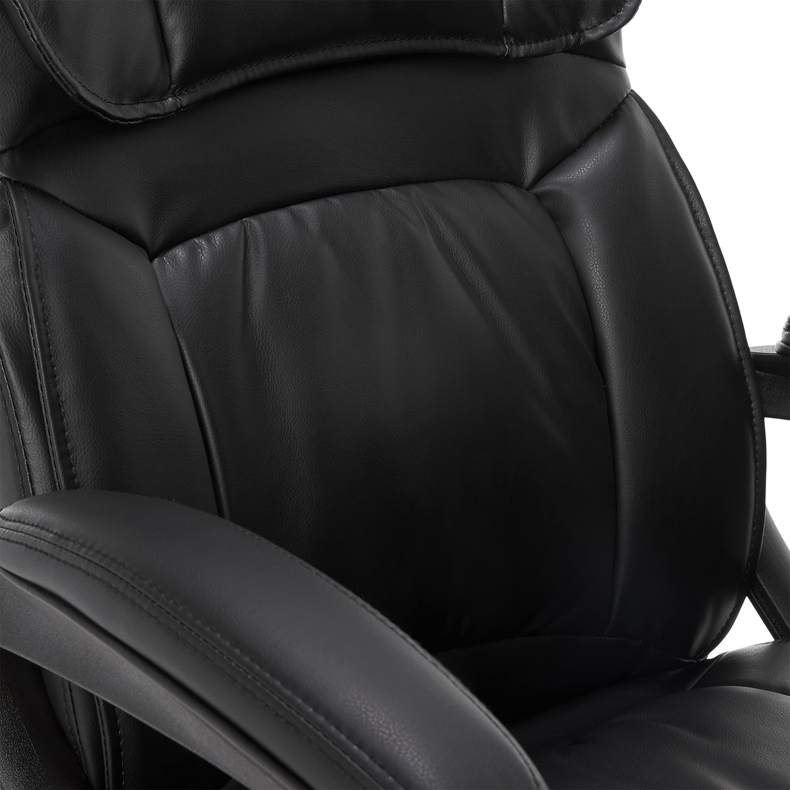 Serta Style Comfort Leather Hannah I Office Chair, Biscuit