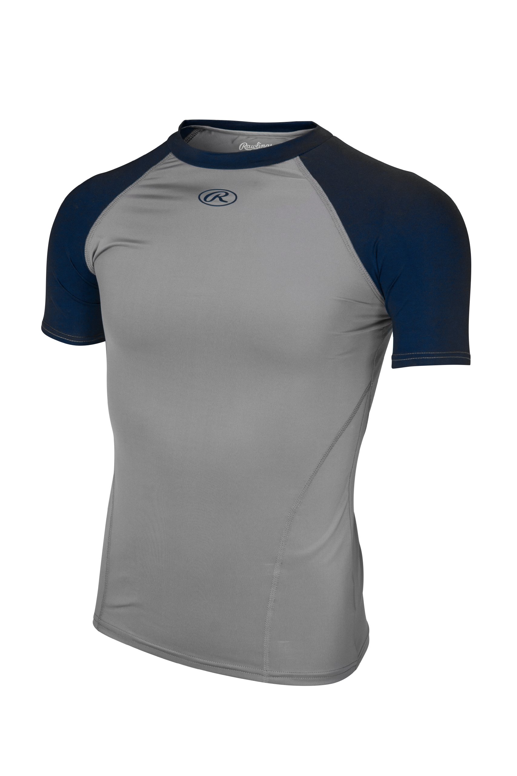 Rawlings Youth Compression Tee, Scarlet, Large