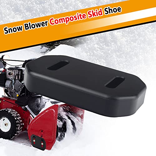 ZHIXING M144012 780-286 Snowblower Composite Skid Compatible with A-riens 02483859 01016500 A108BD, for JohnD-eere M124413 M144012 Snowblower Models.