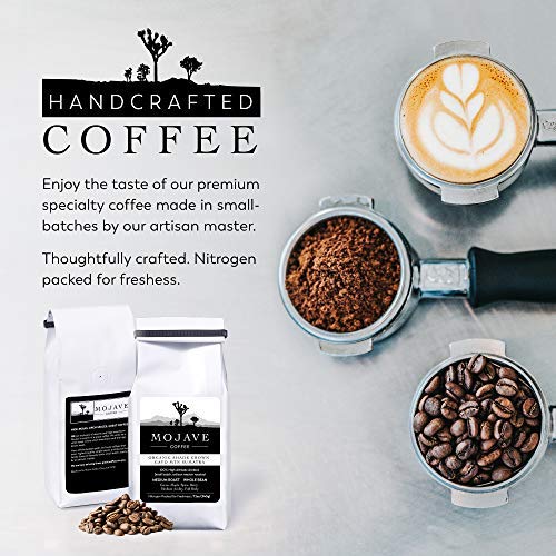 USDA Organic, Single-Origin, Shade-Grown Gayo Mountain Sumatra Coffee, Whole Bean, Medium Roast, from High-Altitude Grown Arabica, Small-Batch, Fresh Roasted 12oz Coffee Bag - Mojave Coffee