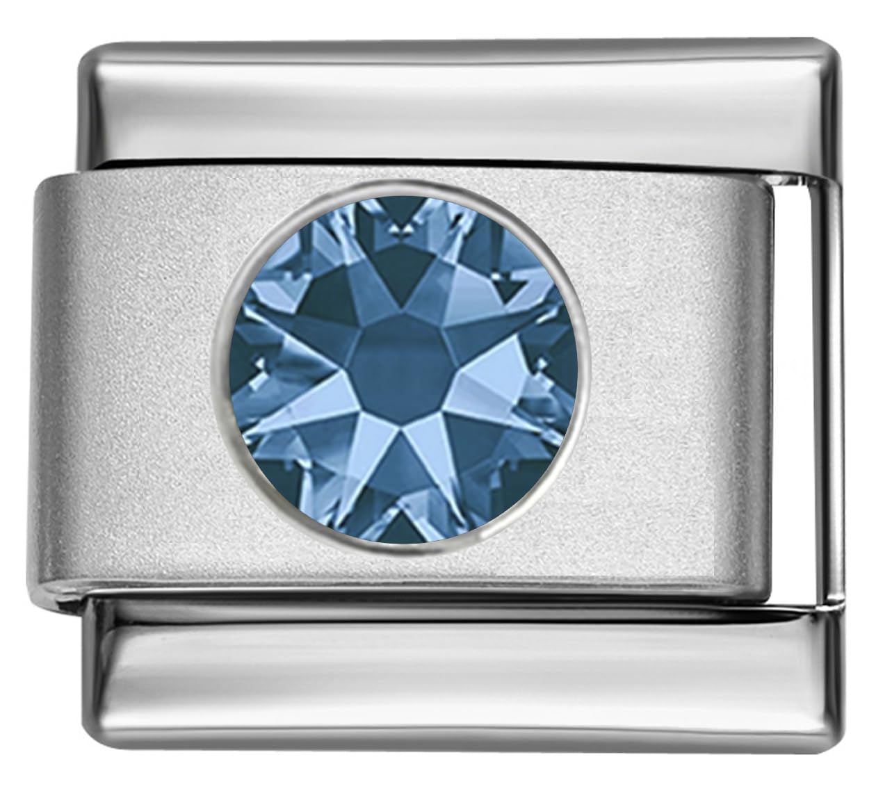 STYLYSH CHARMS Birthstone CZ Rhinestone ZZ012 9mm Charm Fits Traditional Classic