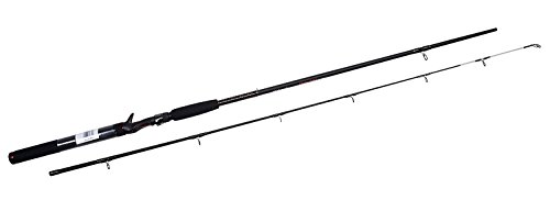 Shakespeare Ugly Stik 6β6β GX2 Casting Rod, One Piece Casting Rod, 10-25lb Line Rating, Medium Heavy Rod Power, Moderate Fast Action, 1/4-3/4 oz. Lure Rating, BLACK