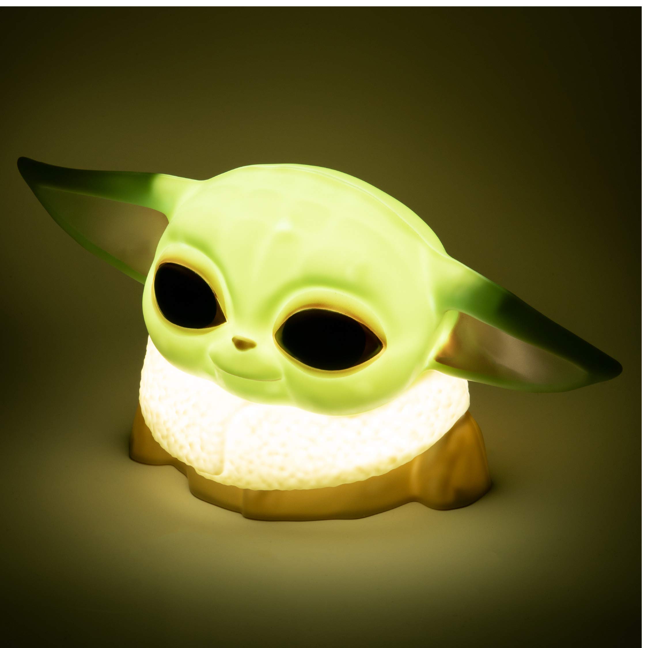 The Mandalorian Baby Yoda Grogu Desktop Light - Officially Licensed Star Wars Merchandise, Plastic