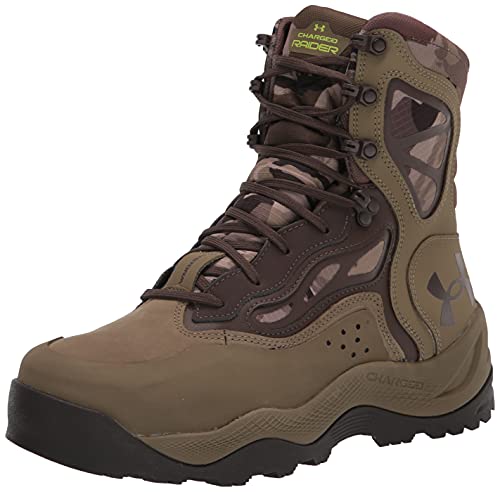 Under Armour Men's Charged Raider WP 600G, Ridge Reaper Camo Barren (900)/Bayou, 11 M US