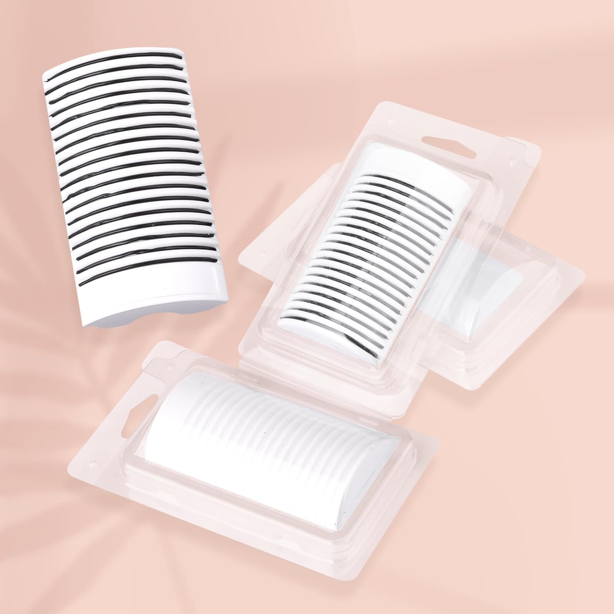 Self Adhesive Eyelashes Strips for Lashes Natural Look 36 Pcs Strong-Hold Reusable Self Adhesive Eyelashes Spare Adhesive Strip (Black)