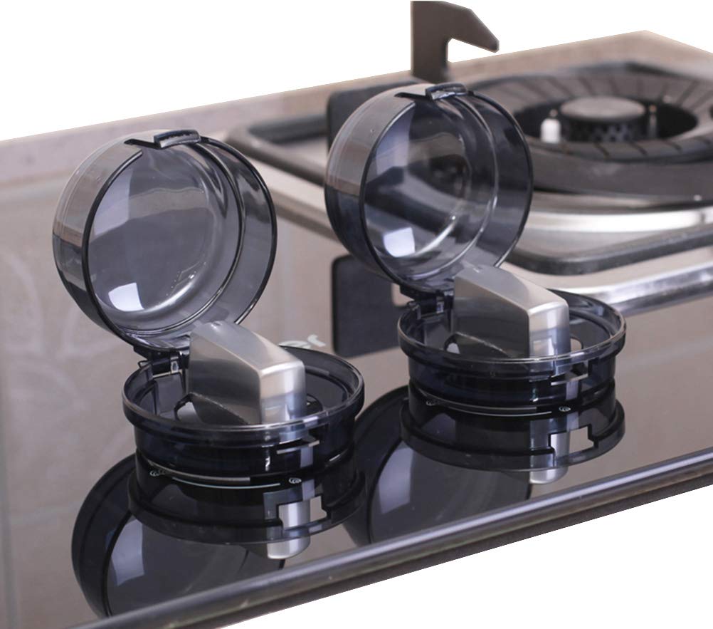 Stove Knob Covers,2-Packs Child Proof Stove Safety Covers,Universal Design
