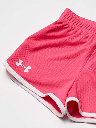 Under Armour Girls' Toddler Record Breaker Short, Pink Surge Sp20, 2T