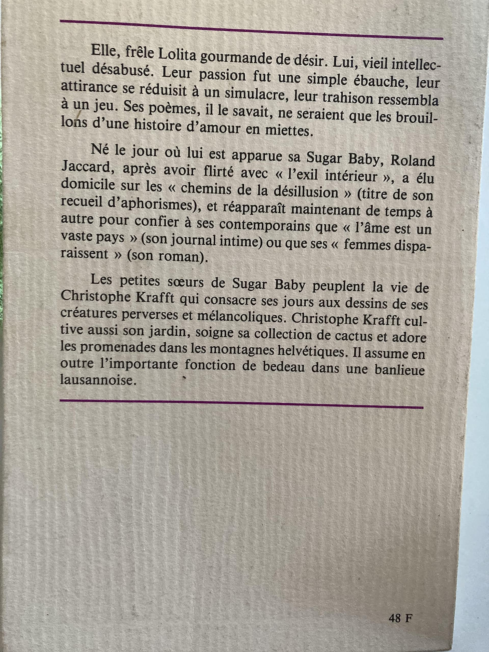 Sugar baby (French Edition)